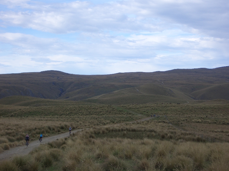 Downhill to Mitchells Hut?