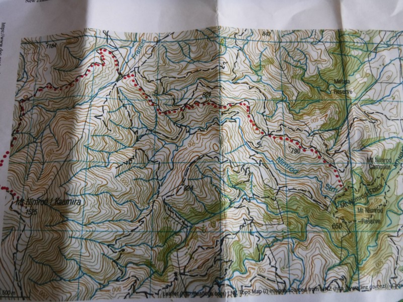 Mt Nimrod Route