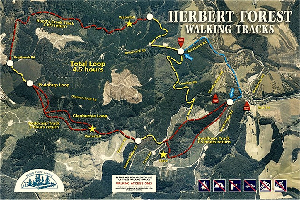 Tracks Maintained by NOTMC » Herbert Forest Map